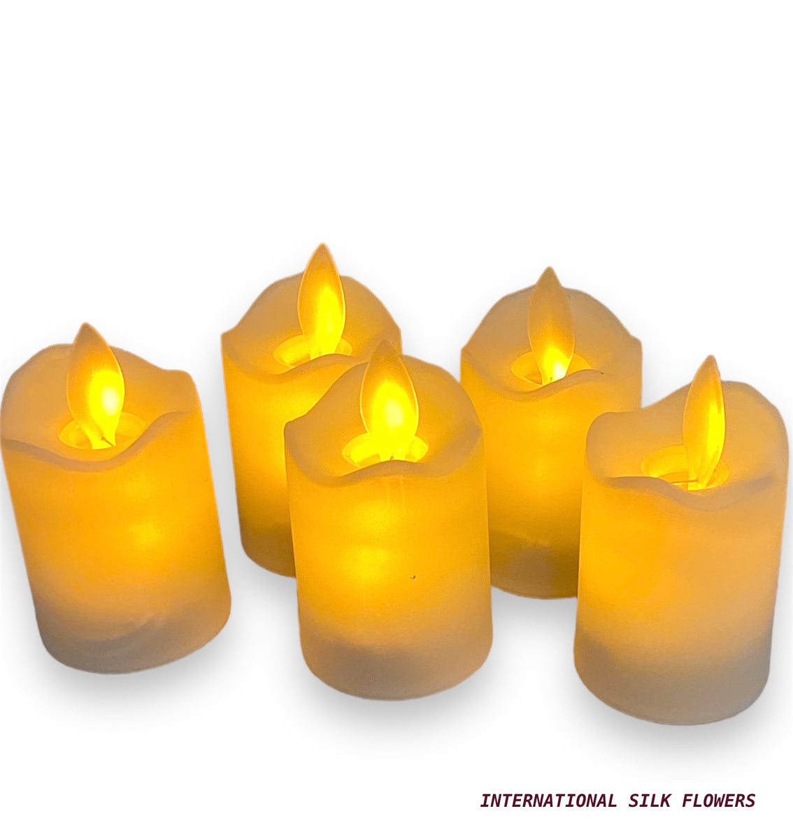 2.25'' Plastic Swing Candle ( 5983-Ivory ) – International Silk Flowers